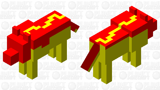 Hot Dog Minecraft Mob Skin