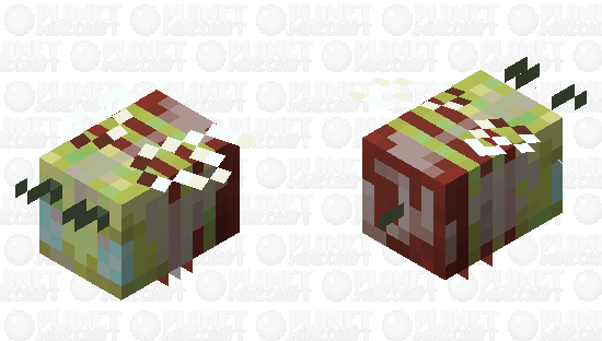 Zombee Cute Minecraft Mob Skin