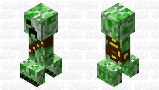 pibby creeper(survived) Minecraft Mob Skin