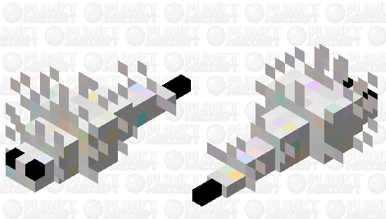 Inverted Silverfish Minecraft Mob Skin