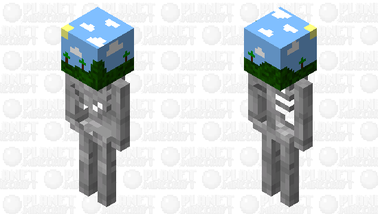 globe Minecraft Mob Skin