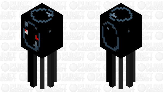 squid fully infected by darkness Minecraft Mob Skin