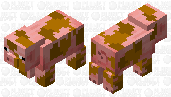 Muddy Pig Minecraft Mob Skin