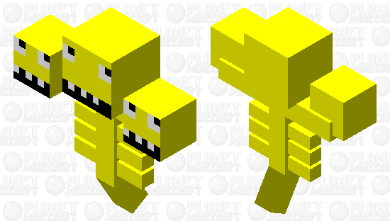 Ghidorah Minecraft Mob Skin