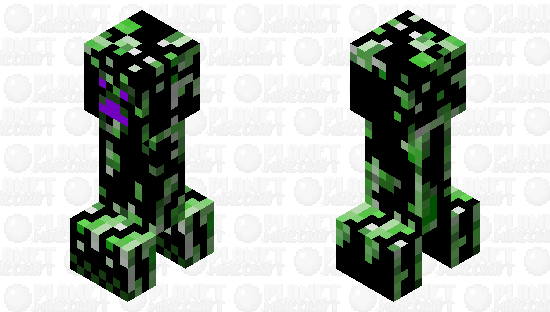 Ender creeper Minecraft Mob Skin