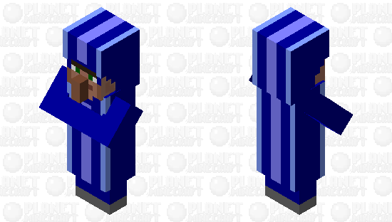 Blue nitwit Minecraft Mob Skin