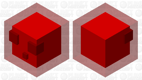 Red Slime Minecraft Mob Skin