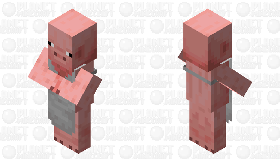 Pig Villager Meme Minecraft Mob Skin