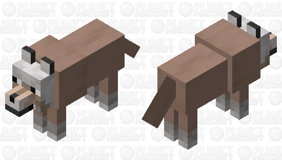 shifty dog Minecraft Mob Skin