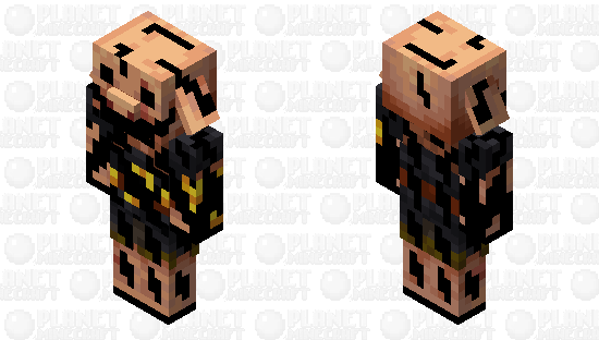 DISTORTED PIGLIN BRUTE Minecraft Mob Skin