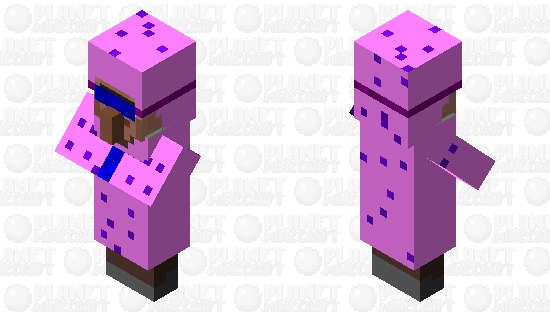 Motorbike villager Minecraft Mob Skin