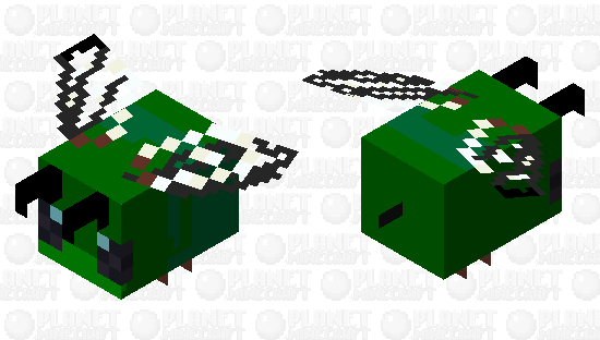 Prehistoric bee Reskin Minecraft Mob Skin