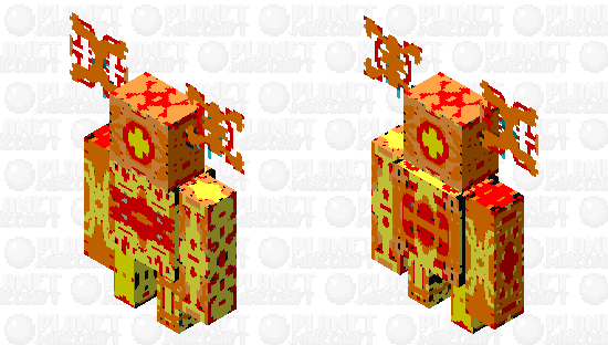 lava warden Minecraft Mob Skin
