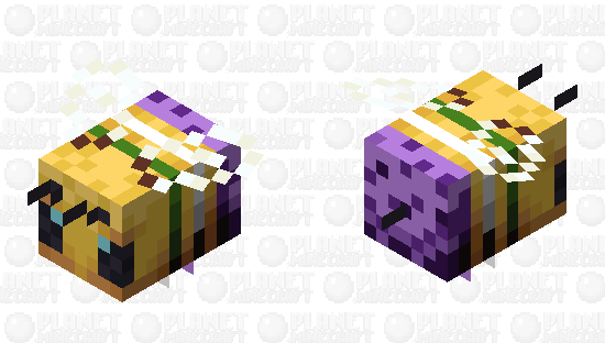Gender Queer Bee Minecraft Mob Skin