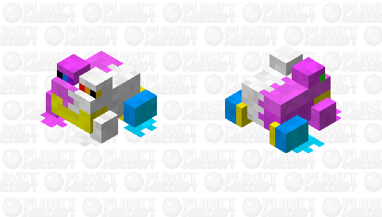 drawing of a frog i did Minecraft Mob Skin