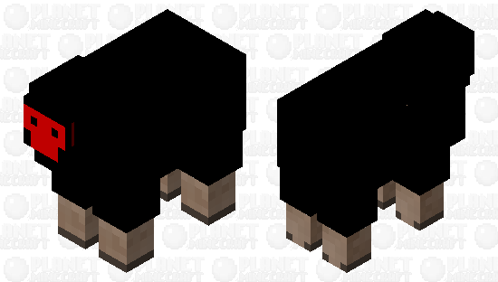 Demon sheep Minecraft Mob Skin