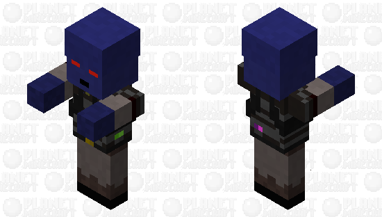 Star Wars Duros Minecraft Mob Skin