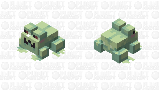 Light froggo smug Minecraft Mob Skin