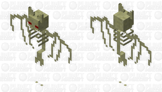 Skeleton Bat Minecraft Mob Skin