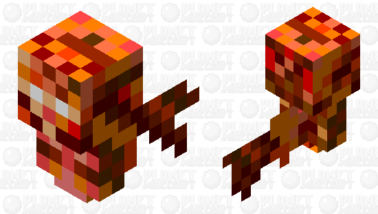 Nether allay Firelink shaman pet Minecraft Mob Skin
