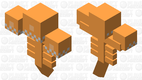 Amber wither Storm ( Amber Storm ) Minecraft Mob Skin