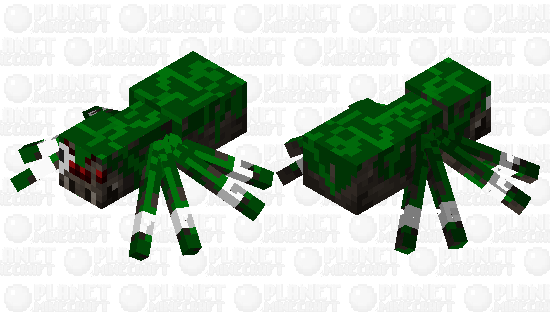Swamp Spider Minecraft Mob Skin