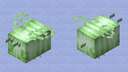 Yellow-Green-Purple froglight bee Minecraft Mob Skin
