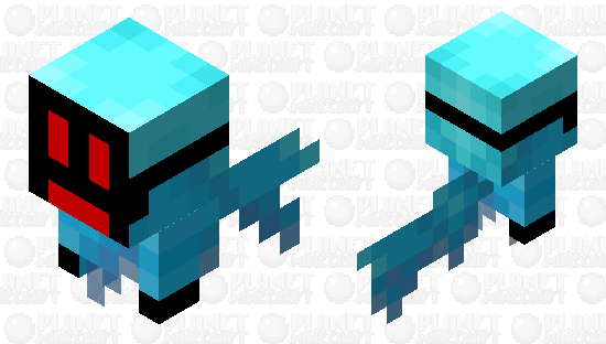 Robot-masked Allay Minecraft Mob Skin