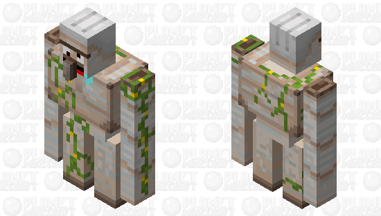 Derpy Iron Golem (Derpy Mobs 23) Minecraft Mob Skin