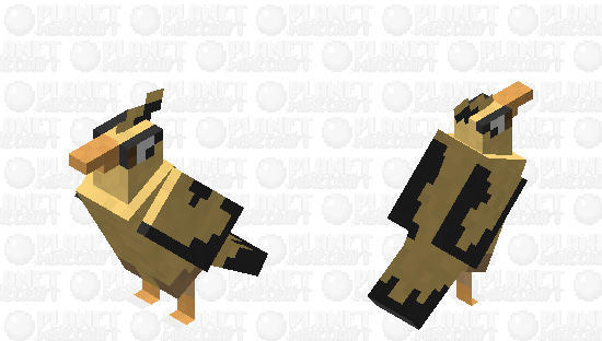 Zapdos - Pokemon Parrot Replacer Minecraft Mob Skin