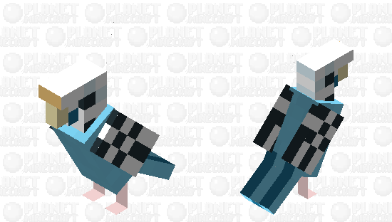 Budgie Minecraft Mob Skin