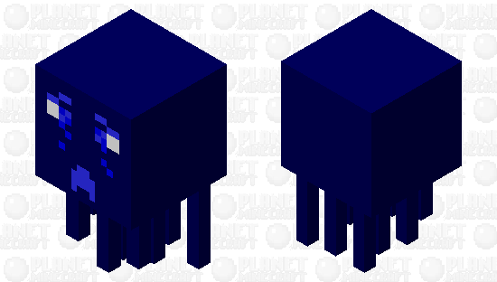 Sad ghast Minecraft Mob Skin