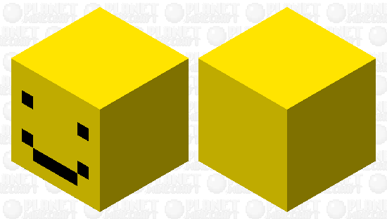 Smiling slime Minecraft Mob Skin