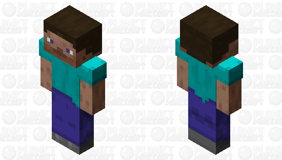 steve ate a watermelon (2.0) Minecraft Mob Skin