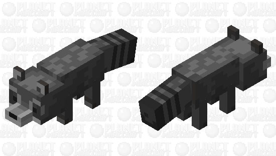 Racoon Minecraft Mob Skin
