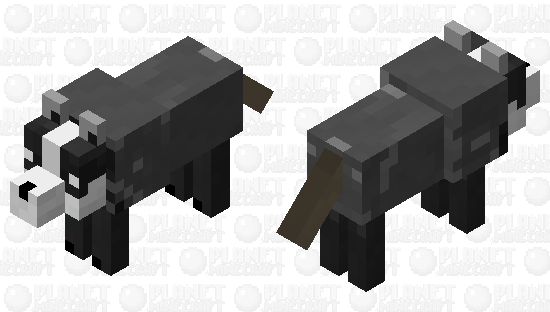 European Badger Minecraft Mob Skin