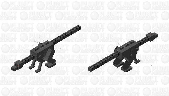 Giant Chupacabra CREEPYPASTA(ender-dragon) Minecraft Mob Skin