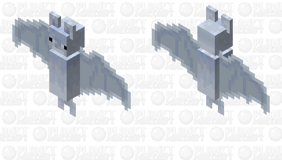 Inverted Bat Minecraft Mob Skin