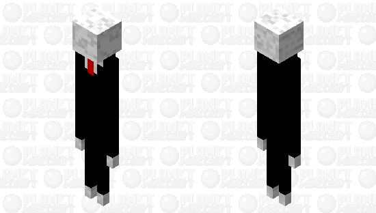 Slenderman Minecraft Mob Skin
