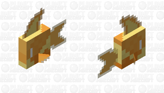 Gold Fish Minecraft Mob Skin