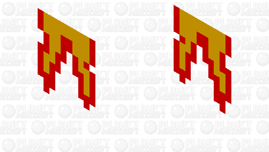 Fire cape Minecraft Mob Skin