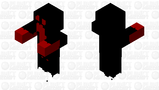 dark ghost Minecraft Mob Skin