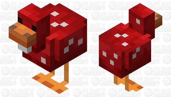 Cluckshroom Minecraft Mob Skin