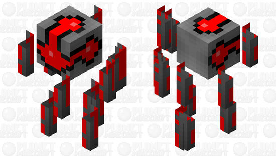 Red mutation Minecraft Mob Skin