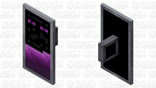 Enderman Shield Minecraft Mob Skin