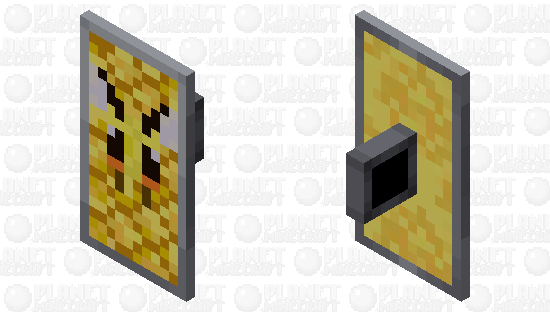 Bee shield Minecraft Mob Skin