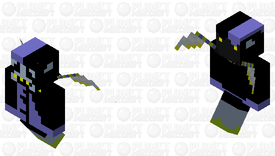 Deltarune- Jevil Minecraft Mob Skin