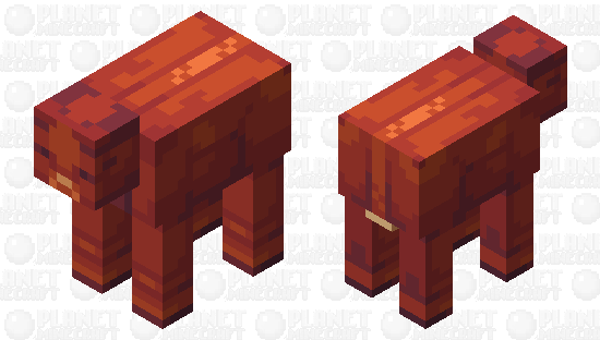 Red Mooshroom Minecraft Mob Skin