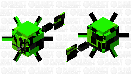Green mutation Minecraft Mob Skin
