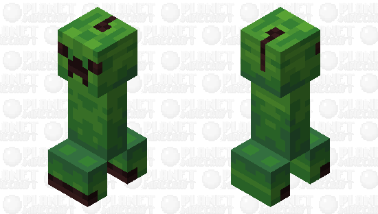 Creeper Minecraft Mob Skin